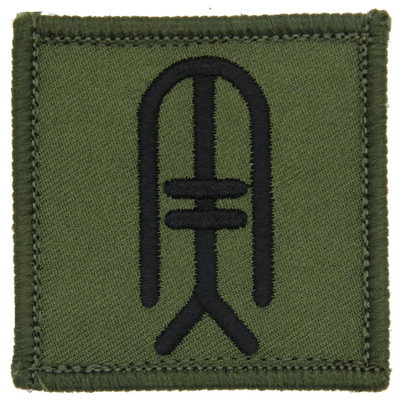 Anti Tank Map Symbol Subdued Hook and Loop Patch