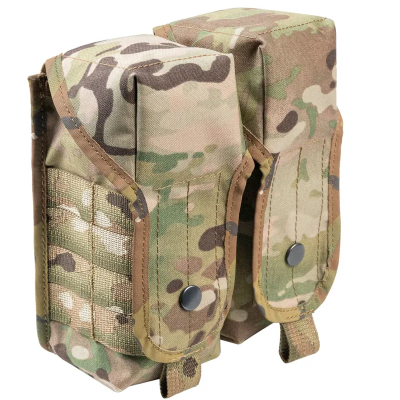 First Strike Multicam Double MOLLE Ammo Pouch