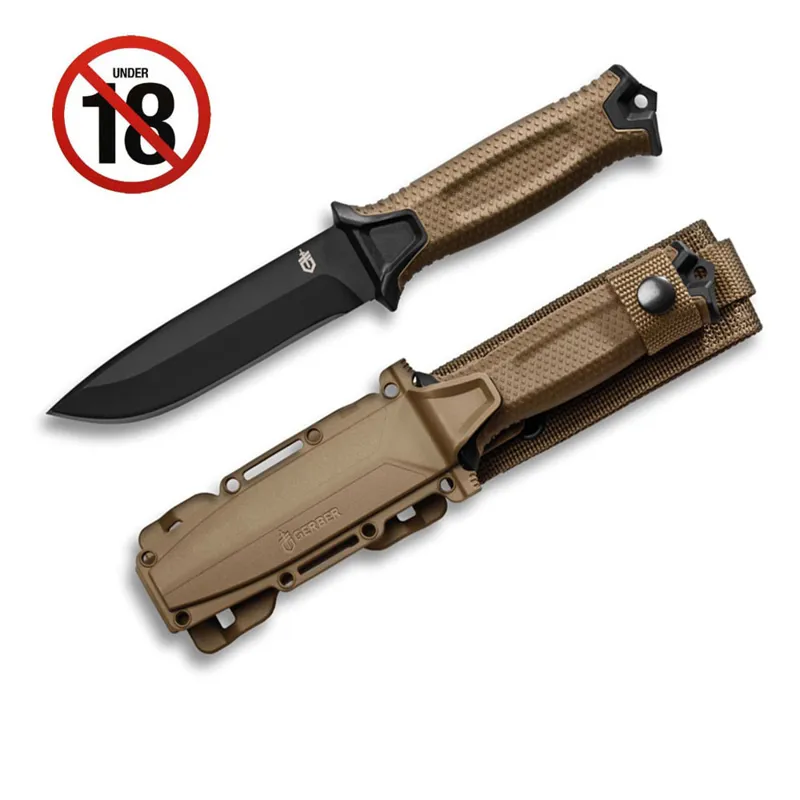 Gerber StrongArm Fixed Blade Coyote Knife