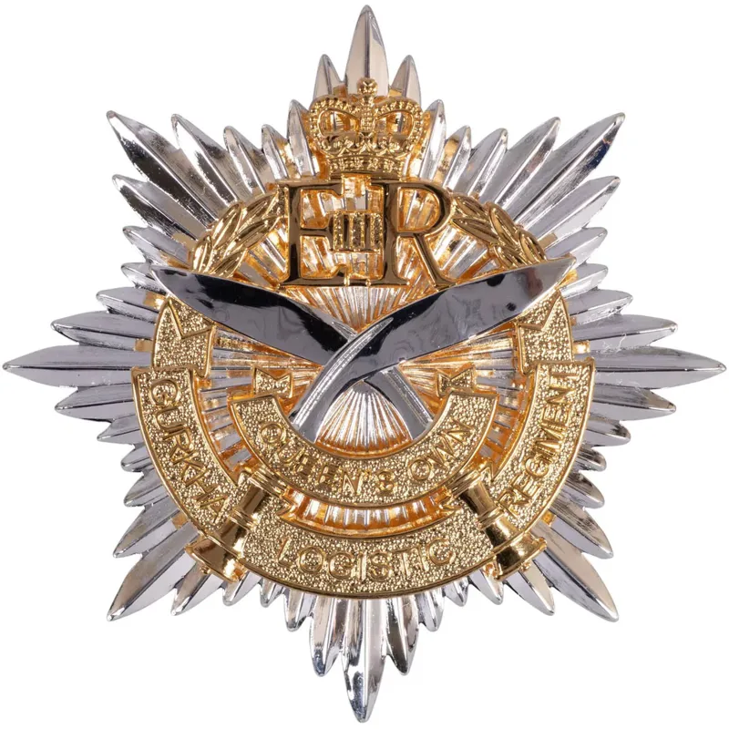 Queens Own Gurkha Logistics Regiment QOGLR Cap Badge