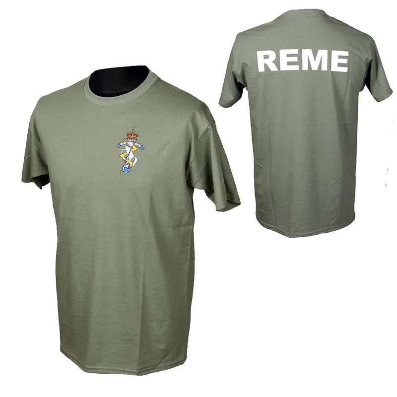 Royal Electrical Mechanical Engineers Kings Crown REME OD T-Shirt