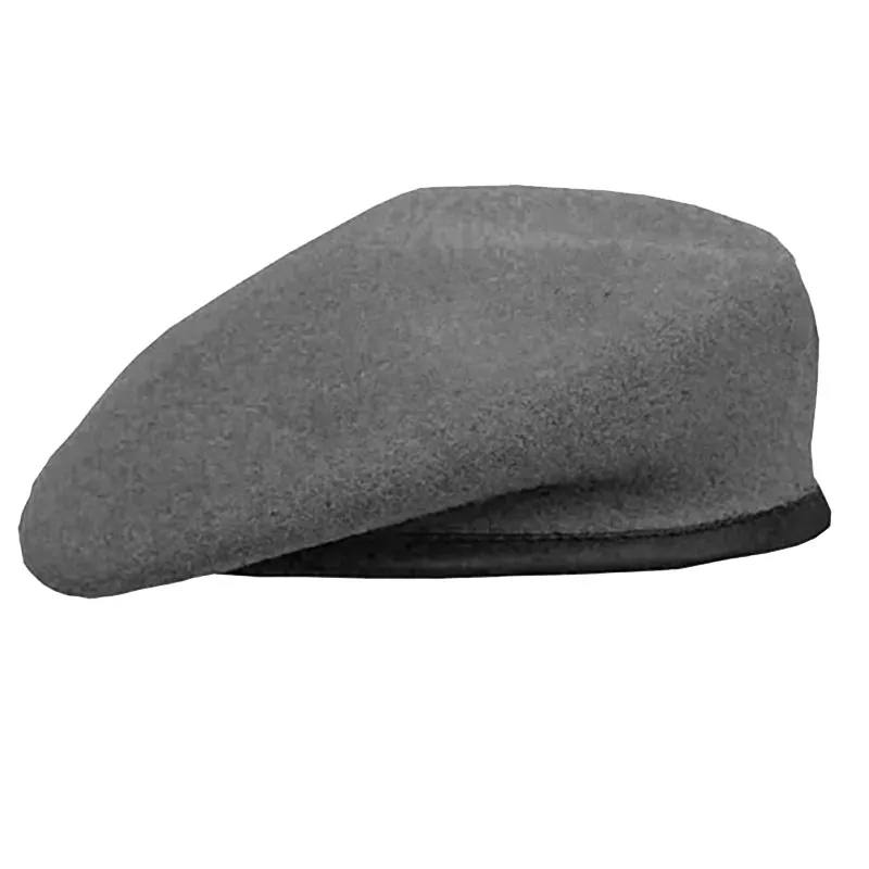 Ranger Regiment Gun Metal Grey Officers Small Crown Beret