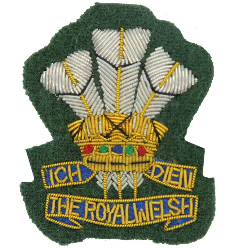 Royal Welsh Officers Cap Badges
