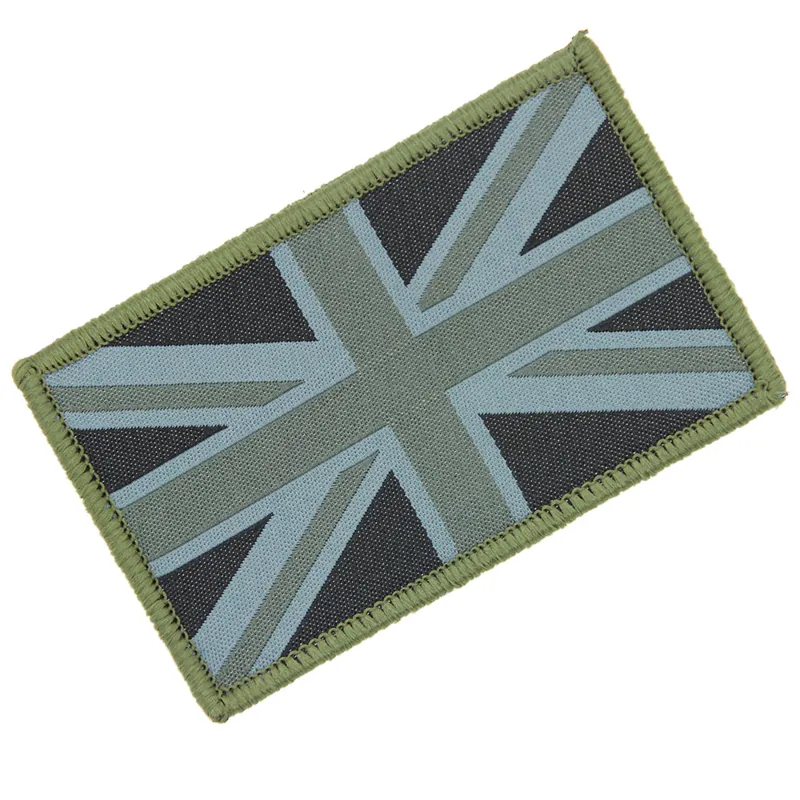 UK MTP Subdued Hook and Loop Flag