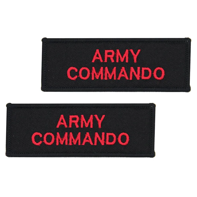 FRMU Royal Army Commando Shoulder Titles Pair