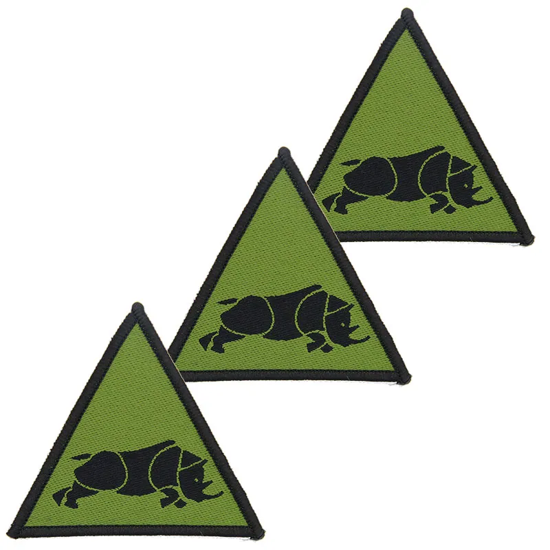 1st UK Armoured Division - Black Rhino on Olive x3 TRF Pack