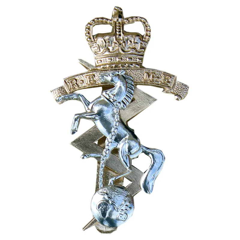 REME Metal Cap Badge