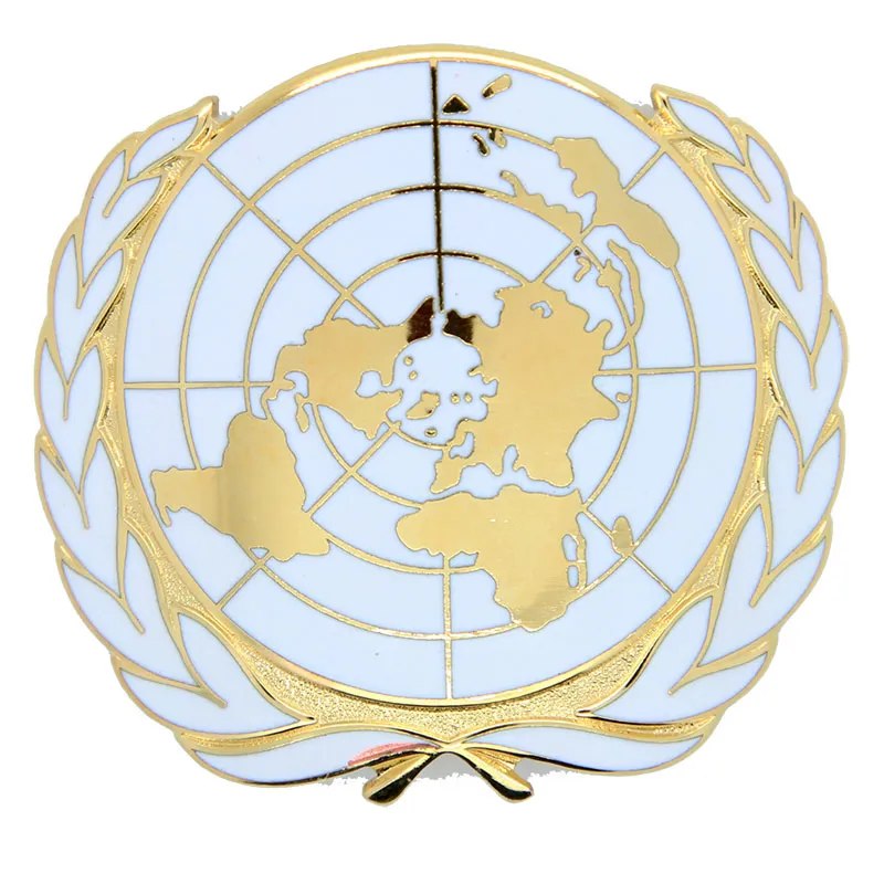 United Nations UN Metal Cap Badge MOD Issue Quick Delivery