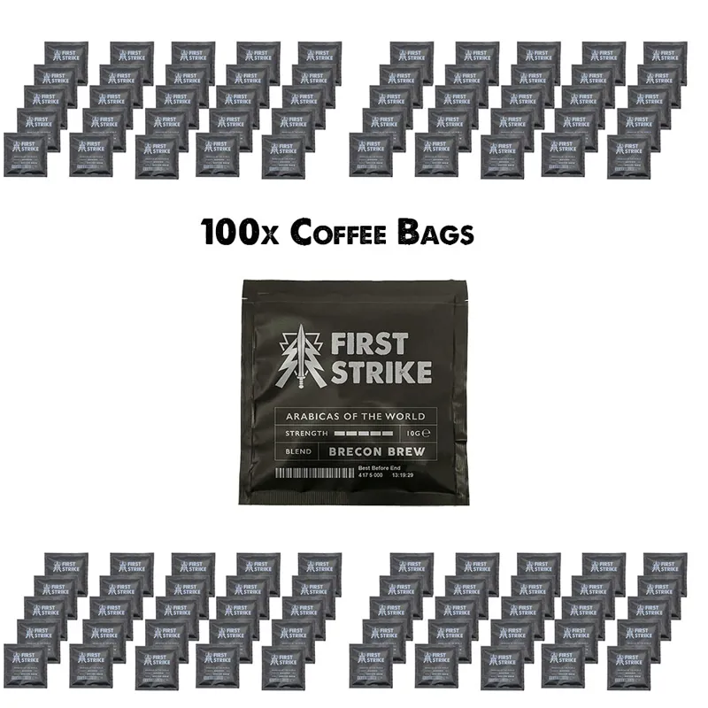 First Strike Brecon Brew Coffee Bag x100 Bags