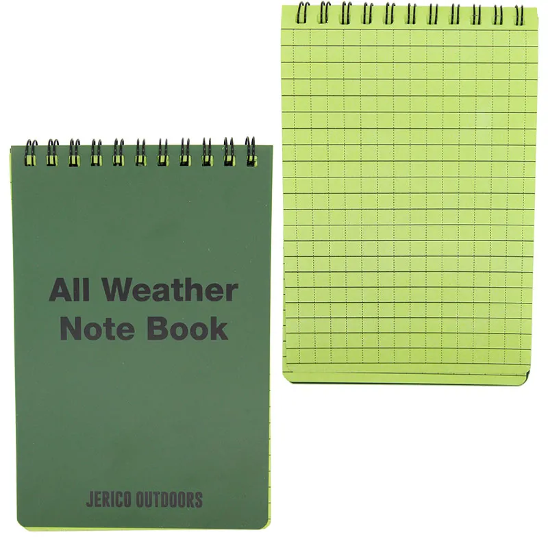 Jerico A6 Olive Waterproof Note Book