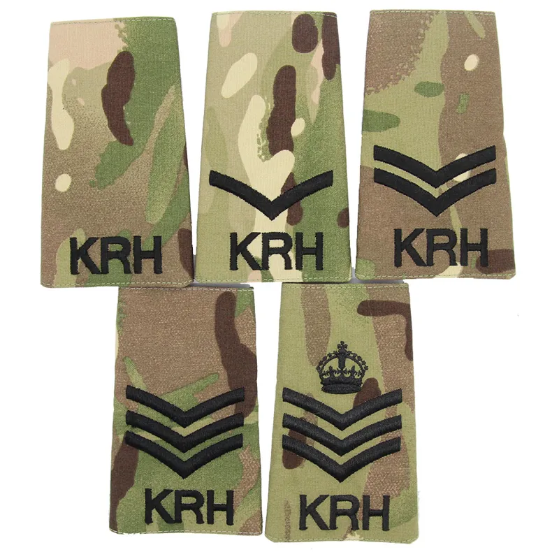 Kings Royal Hussars KRH MTP Rank Slides