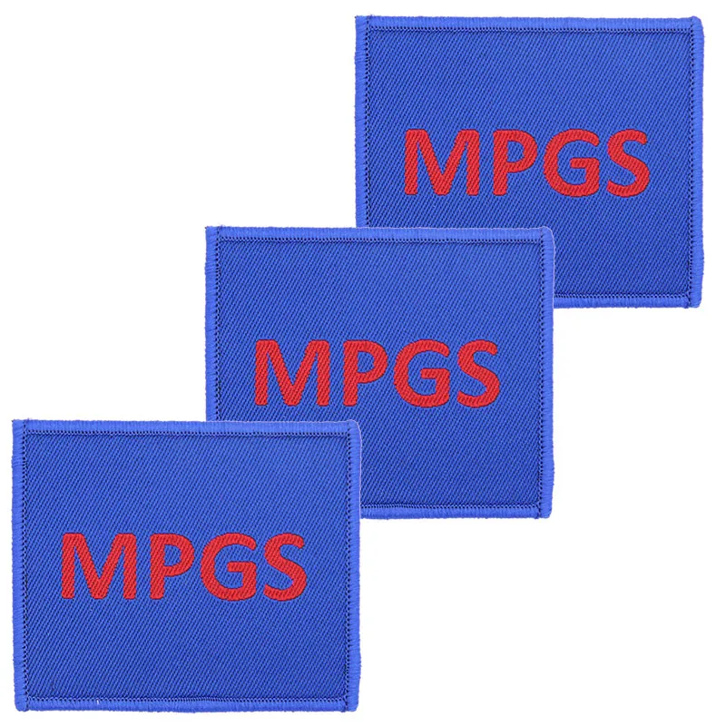 MPGS Military Police Guard Service Blue Red TRF x3 TRF Pack