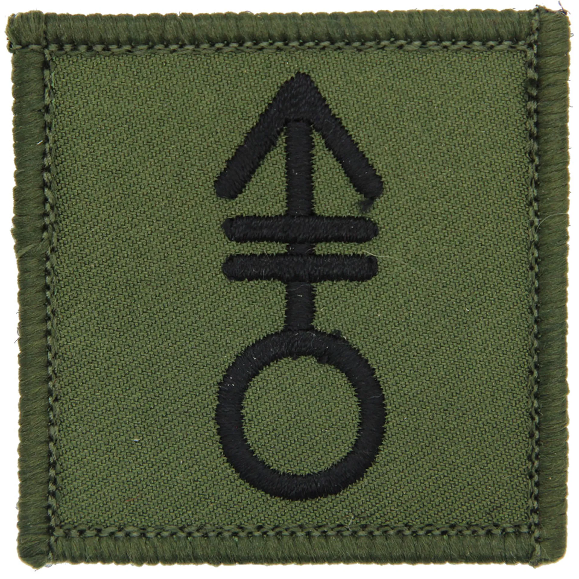 Mortars Map Symbol Subdued Hook and Loop Patch