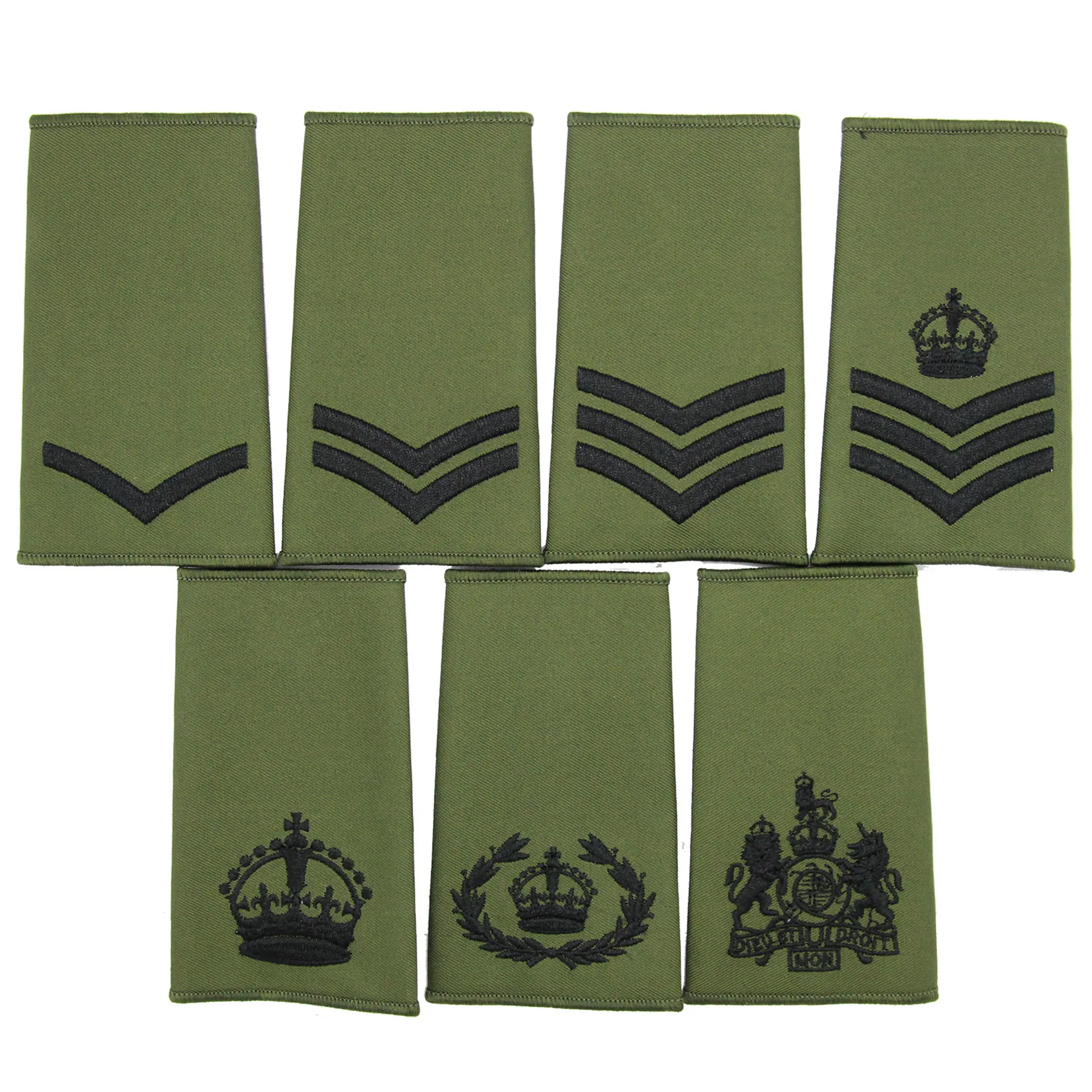 Olive Rank Slides Enlisted