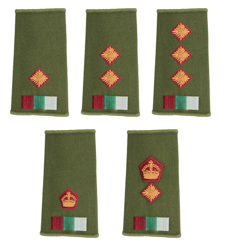 Royal Army Medical Services Officers Rank Slides