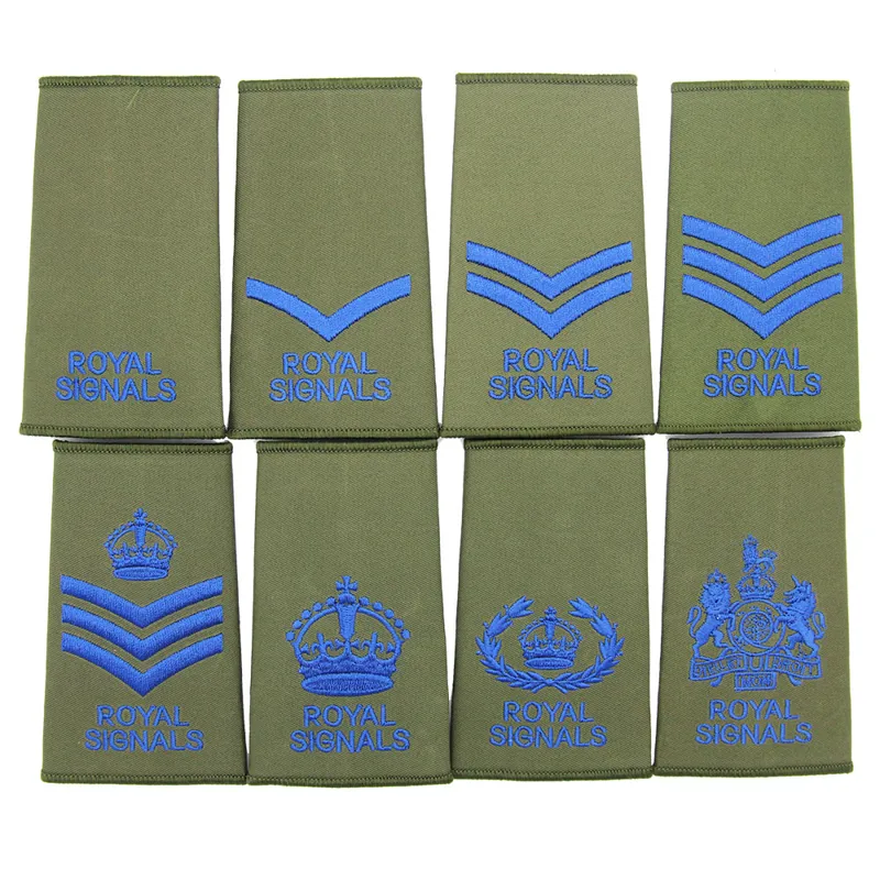 Royal Signals OD PCS Rank Slides