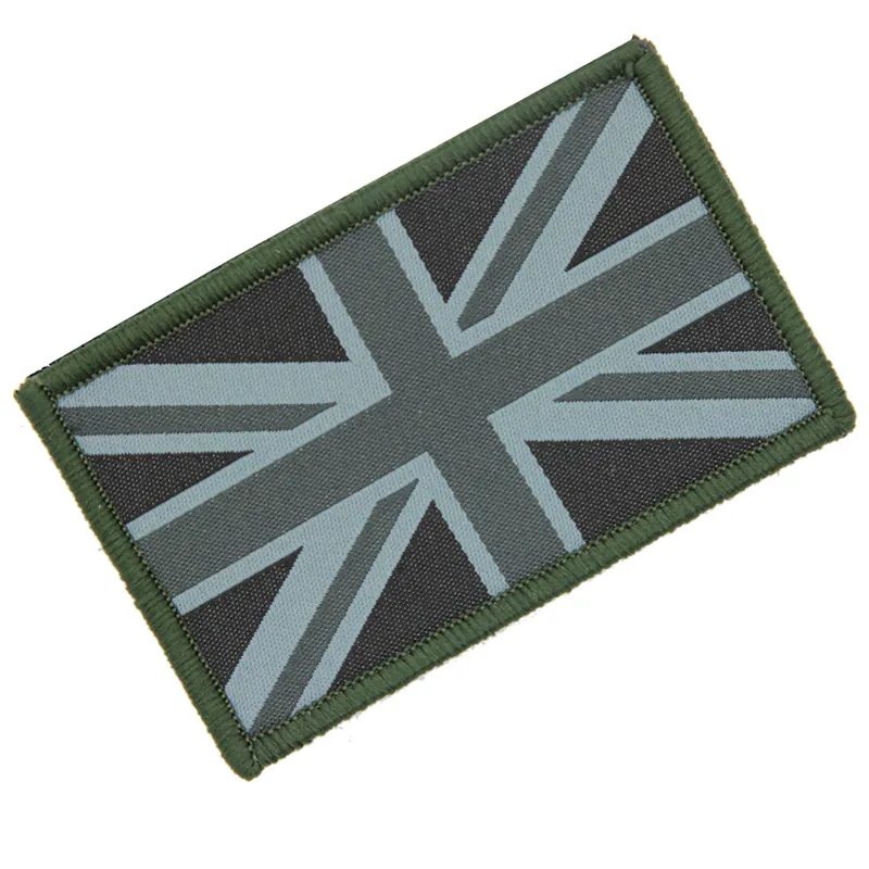 UK MTP Subdued Hook and Loop Flag