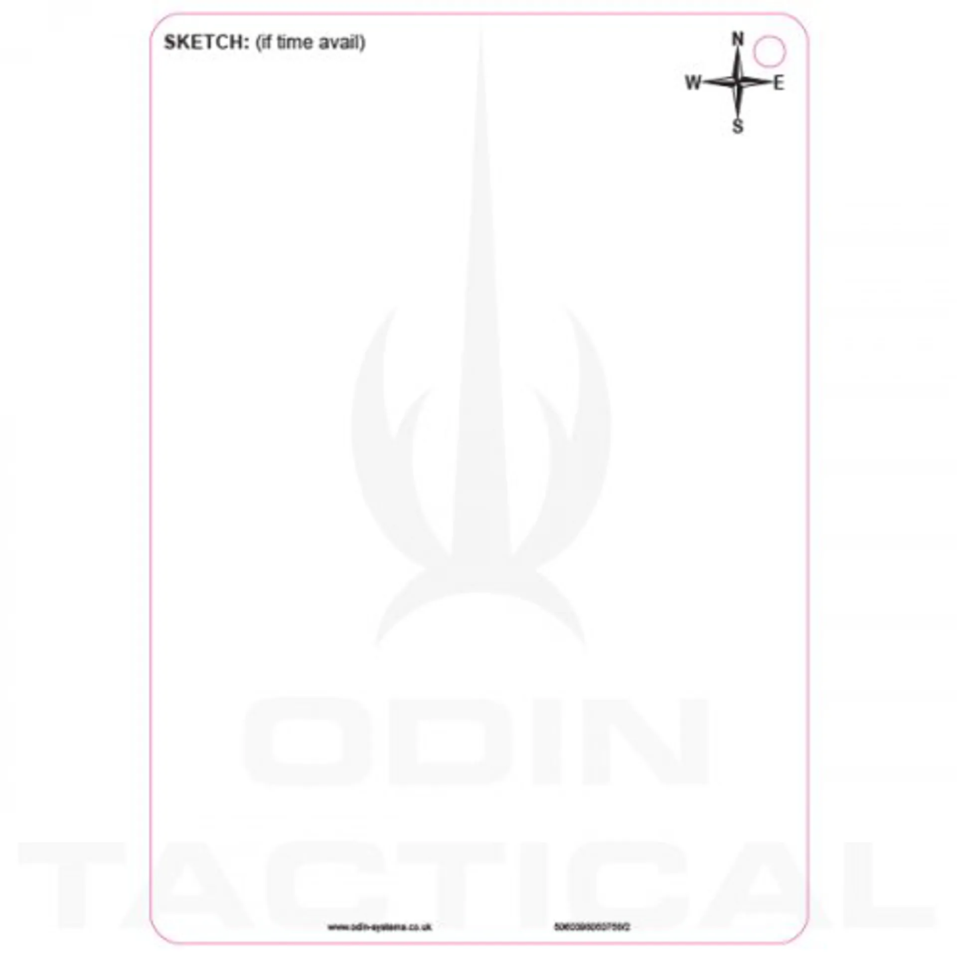 Odin A6 Quick Attack Orders Card