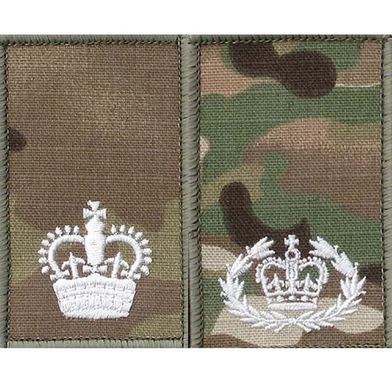 Multicam UBACS Hook and Loop Rank Patch