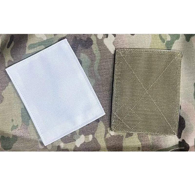 PCS White Hook and Loop P Coy Blanking Plates Pair