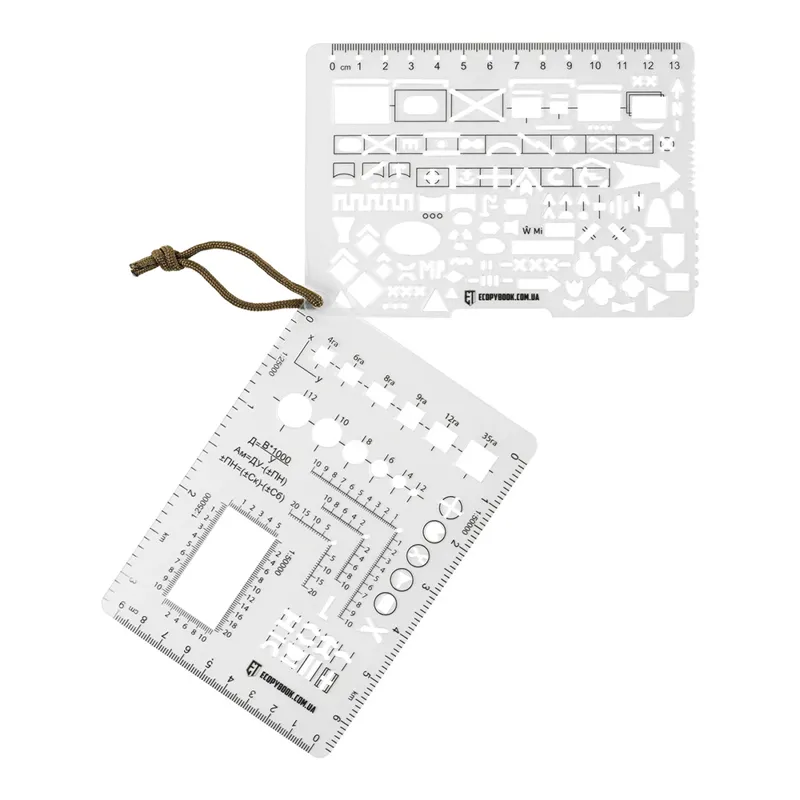 Tactical TZ+M NATO Ruler Set