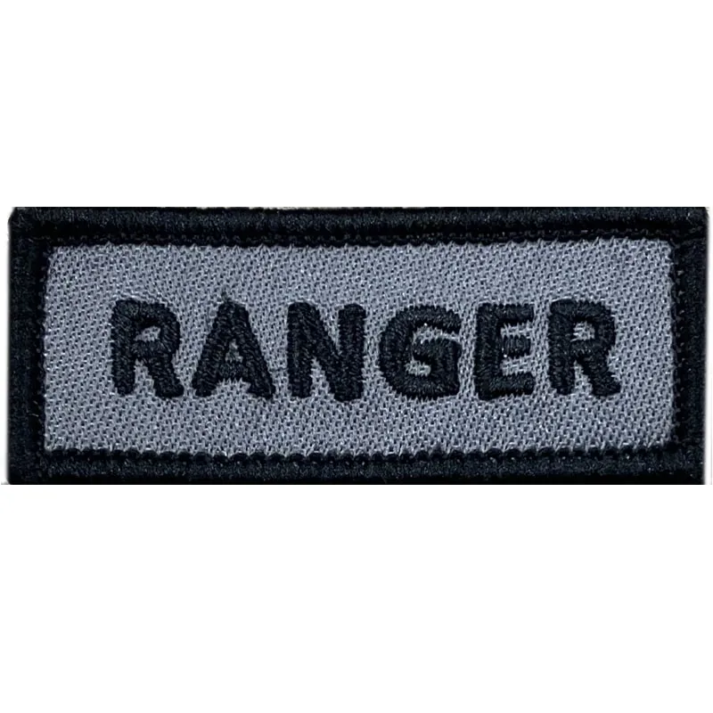 Ranger Qualified Hook and Loop Badge