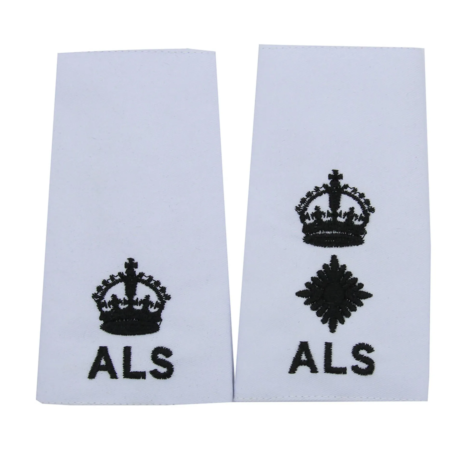 ALS White Officers Rank Slides