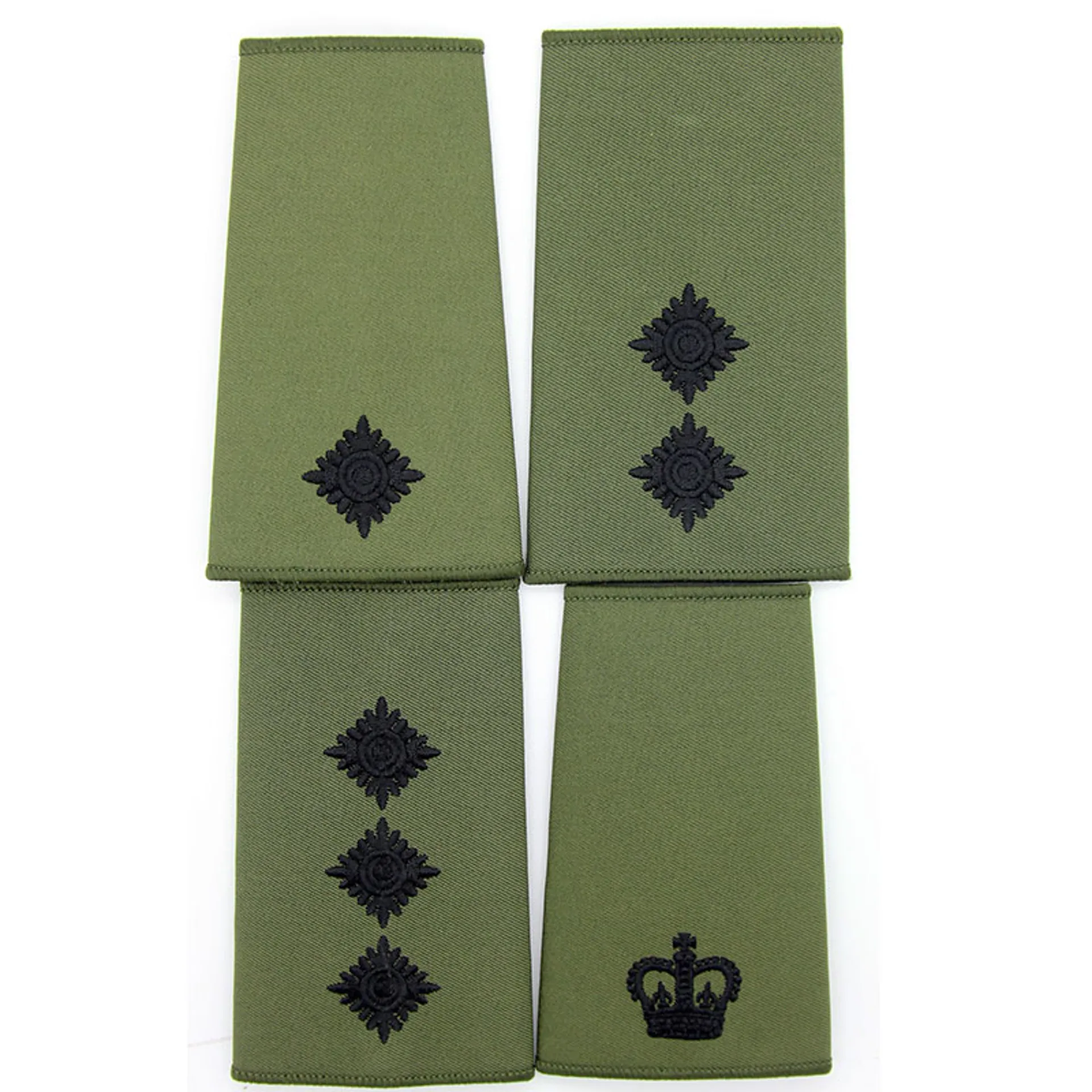 Olive Green Rank Slides