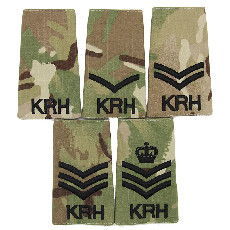 Kings Royal Hussars KRH MTP Rank Slides