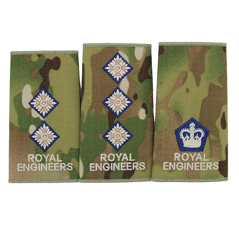 Royal Engineers MTP RE Officers Rank Slides