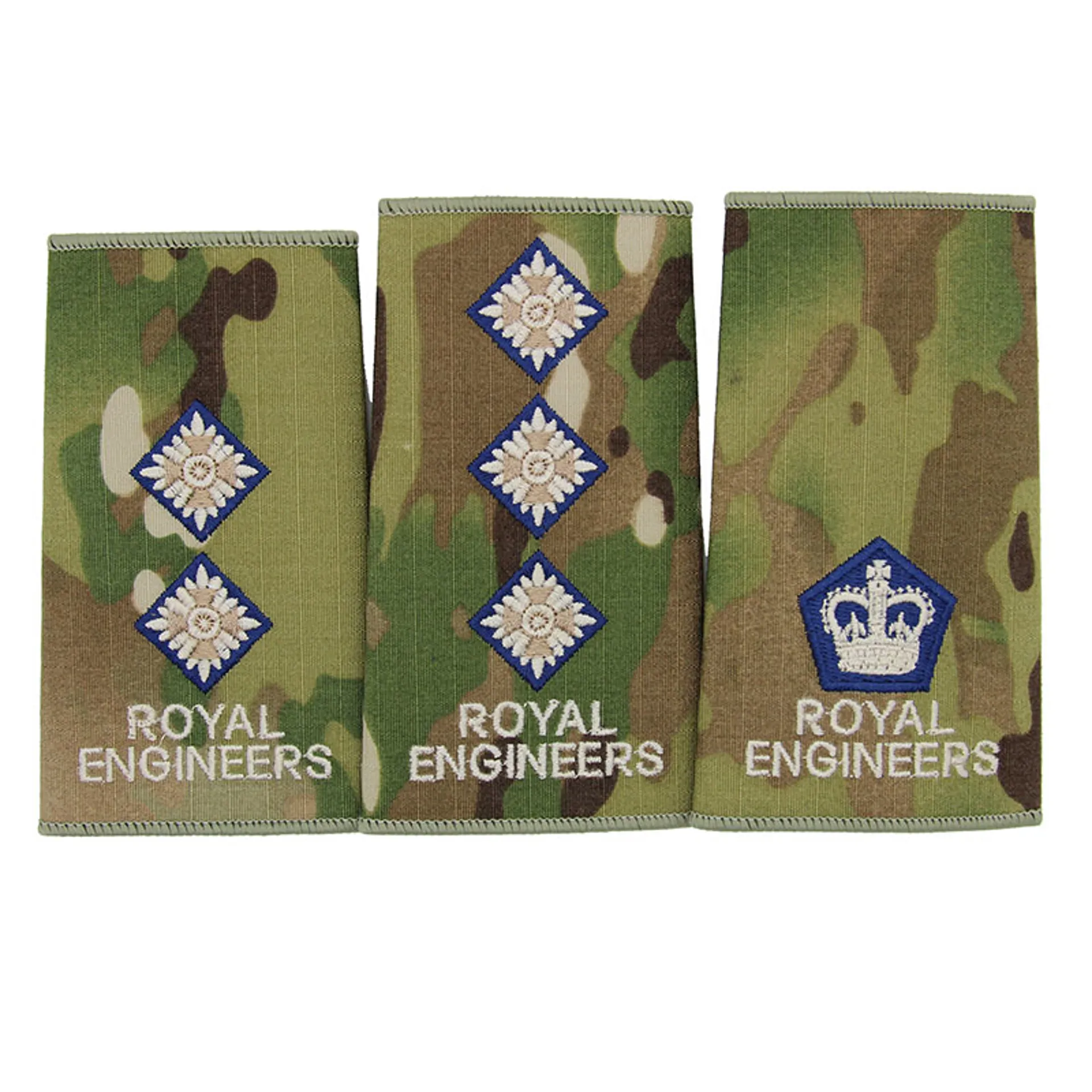 Royal Engineers MTP RE Officers Rank Slides