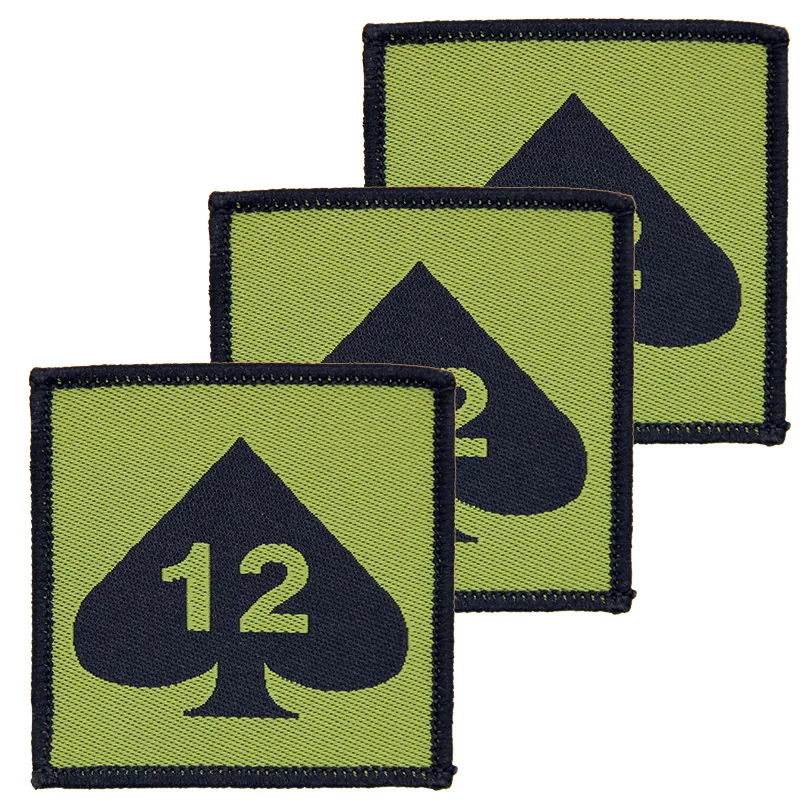 12 Armoured Brigade Combat Team Green/Black TRF x3 TRF Pack