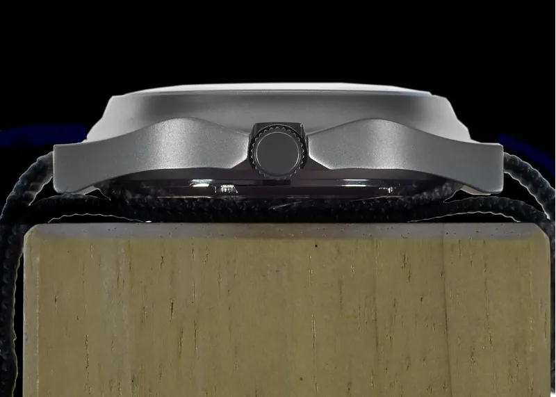 MWC G10 LM Stainless Steel Military Watch on a Grey NATO Strap