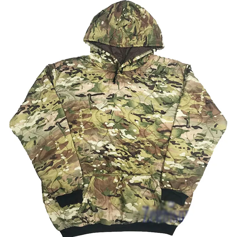 Multicamo Woobie Hooded Jacket Large